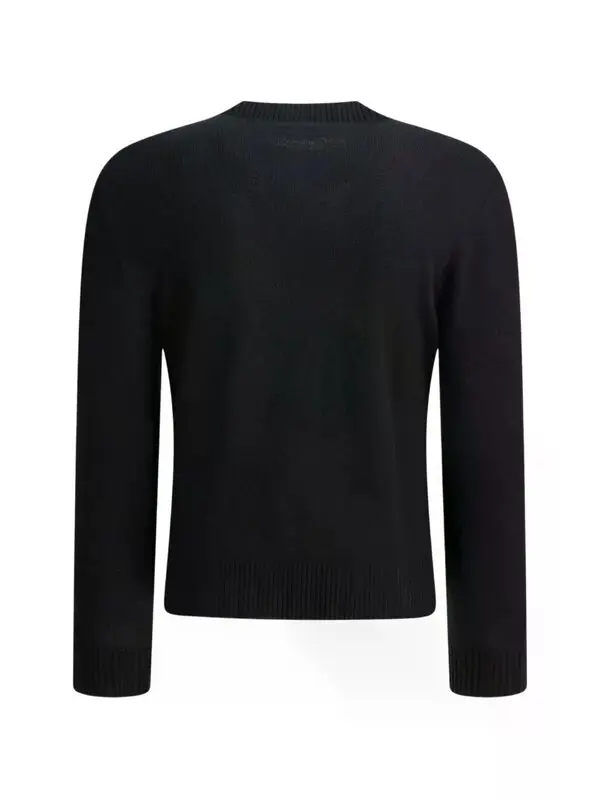 ALTUM Navy Blue Cashmere Crew Neck Sweater