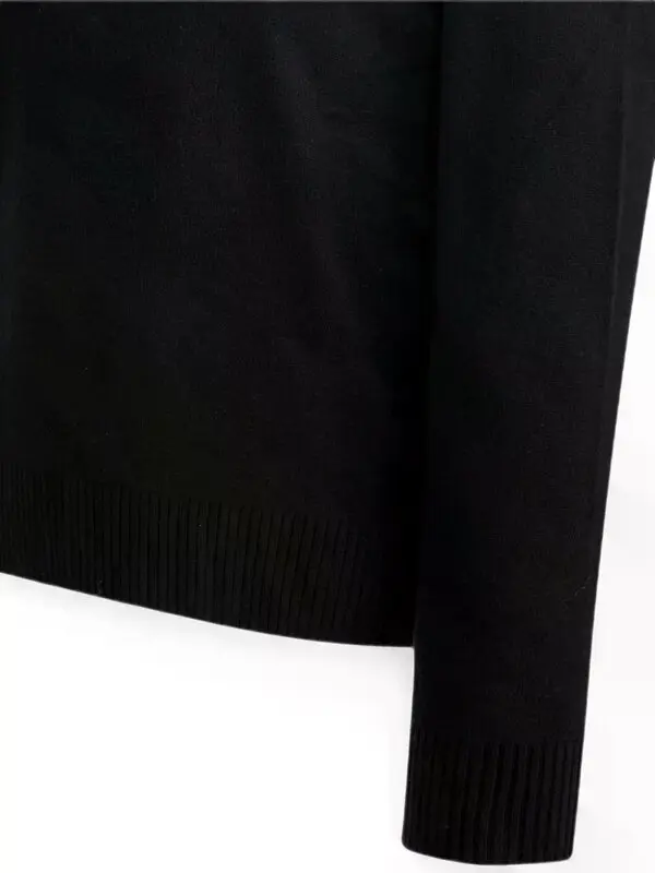 ALTUM Navy Blue Cashmere Crew Neck Sweater