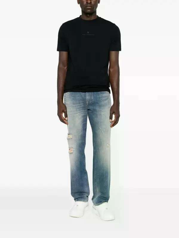 Karl Lagerfeld Logo-embroidered T-shirt