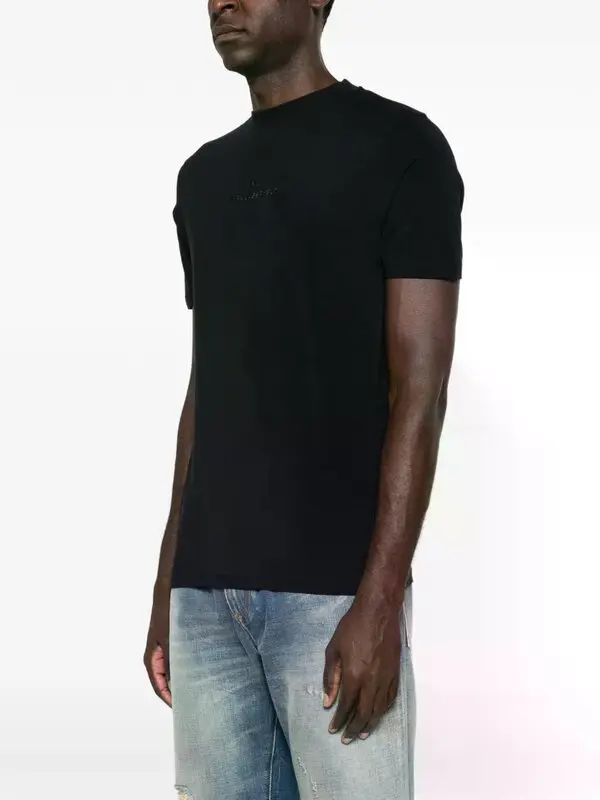 Karl Lagerfeld Logo-embroidered T-shirt