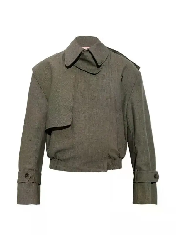 Christopher Esber Cropped Trench Jacket