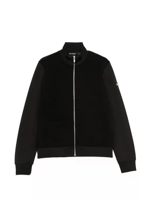 Karl Lagerfeld Zip-up Panelled Jacket