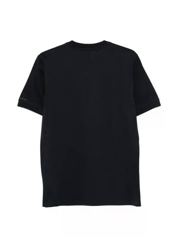 Karl Lagerfeld Monogram-embroidered T-shirt