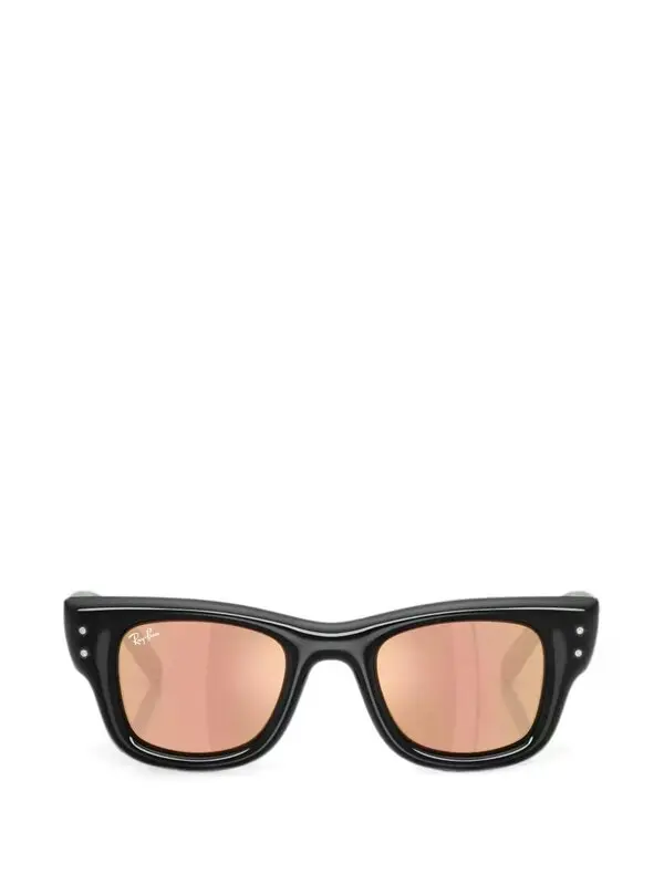Ray-ban Wayfarer Puffer Crystal Edition Sunglasses - Black