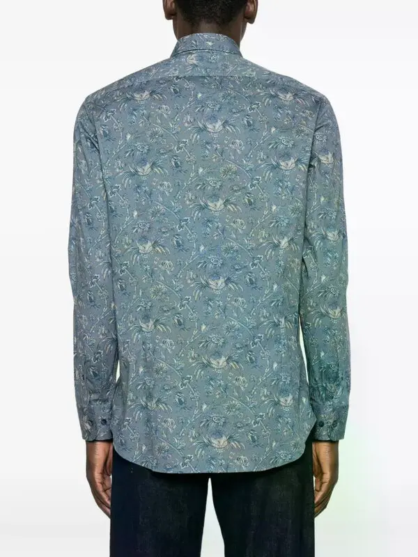 Etro Paisley-print Long-sleeve Shirt