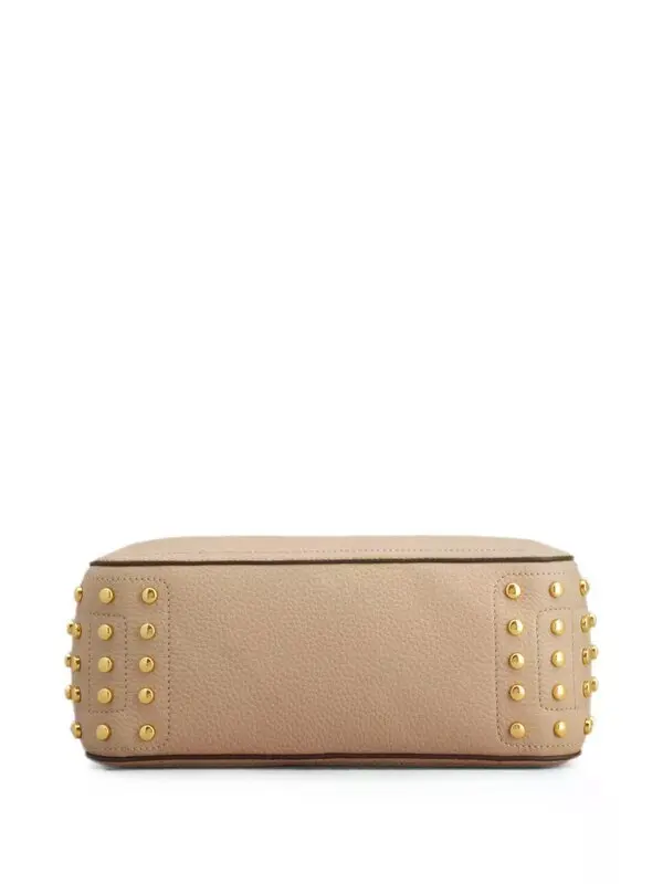 TOD'S Metal Dots Shoulder Bag In Leather Mini