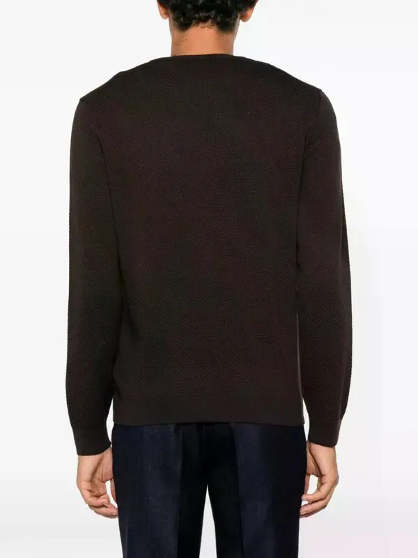 SLOWEAR Waffle-knit Sweater