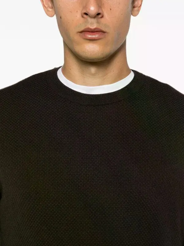 SLOWEAR Waffle-knit Sweater