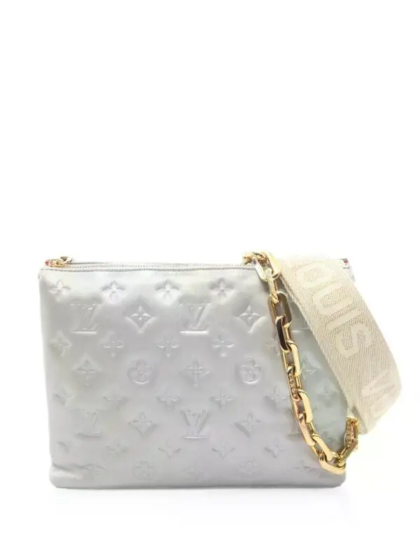 LOUIS VUITTON Coussin Pm Monogram Shoulder Bag - Silver
