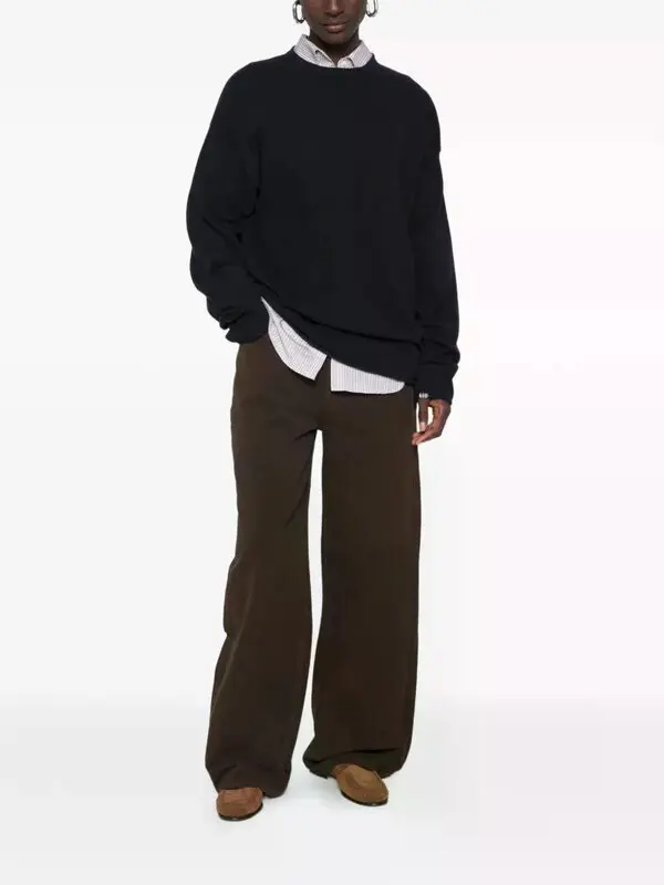 Extreme Cashmere Paolo Crew-neck Long-sleeve Sweater