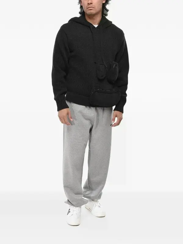 Off-White Multi-pocket Knit Hoodie
