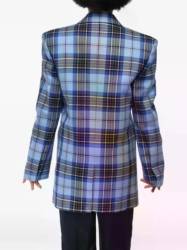 Off-White Tomboy Tartan Blazer
