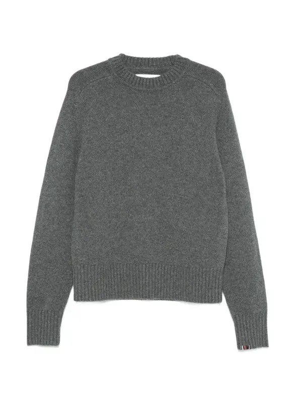 Extreme Cashmere Bourgeois Ribbed Knit Sweater - Grey