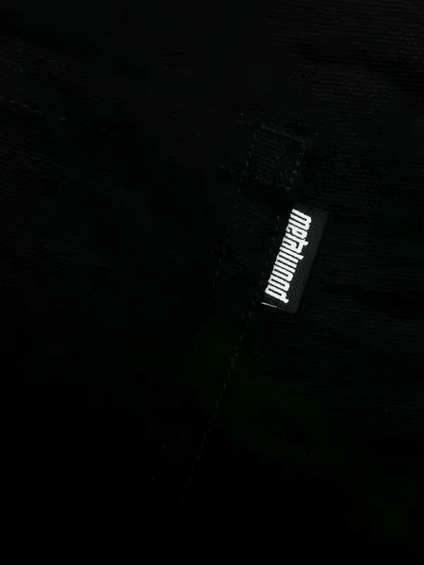 METALWOOD STUDIO Logo-tag Canvas Shorts