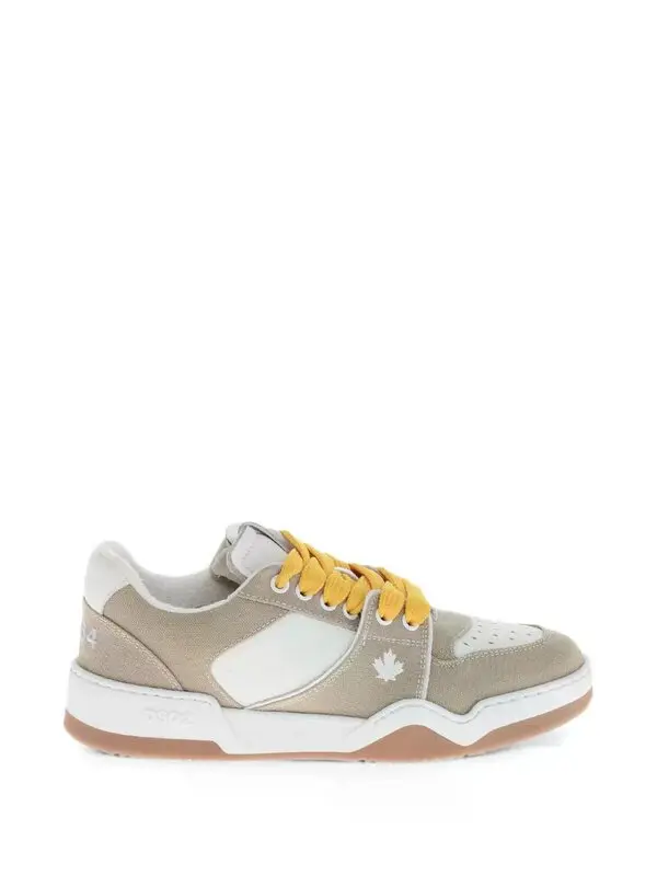 Dsquared2 Spiker Panelled Leather Sneakers