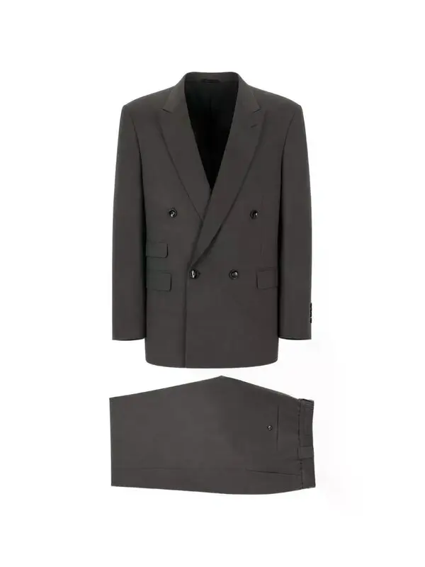 Giorgio Armani Double-breasted Wool Suit