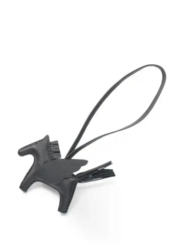 Hermès Rodeo Pegasus Bag Charm - Black