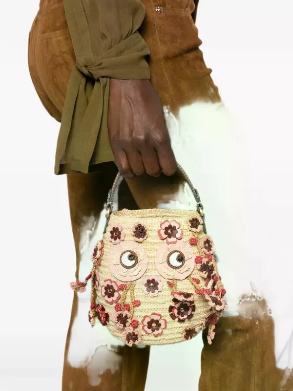 ANYA HINDMARCH Floral-embellished Mini Bag