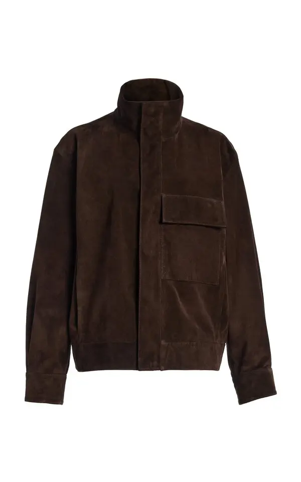 NILI LOTAN Cirque Suede Jacket