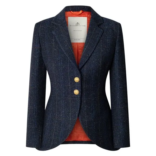 THE EXTREME COLLECTION Wool Blazer With Button Detail