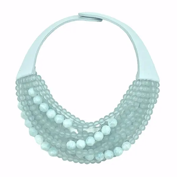 Fairchild Baldwin Marcella Summer Glacier Necklace - Blue