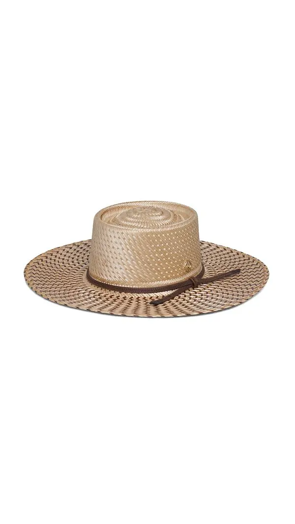 LE TRAP Straw Panama Hat