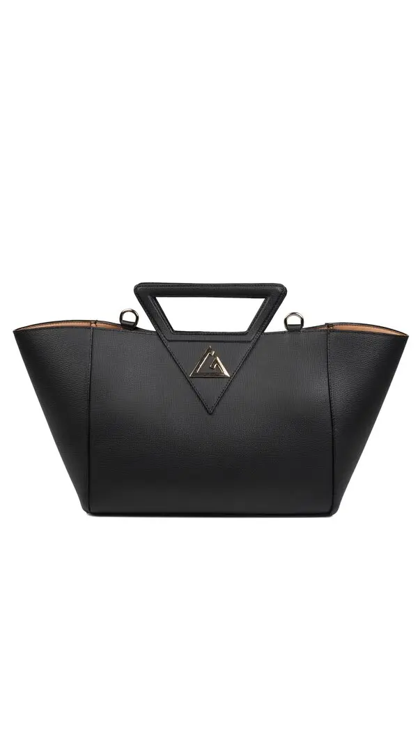 LE TRAP Atenas Genuine Leather Top Handle And Shoulder Bag