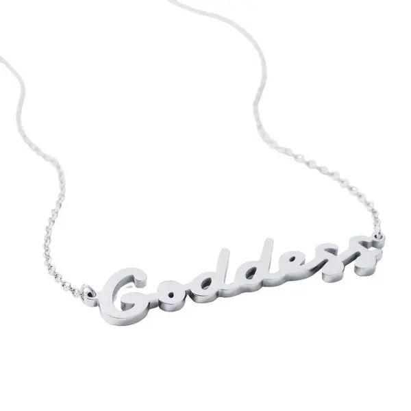 HOOPS + CHAINS LDN Goddess Chain - Silver