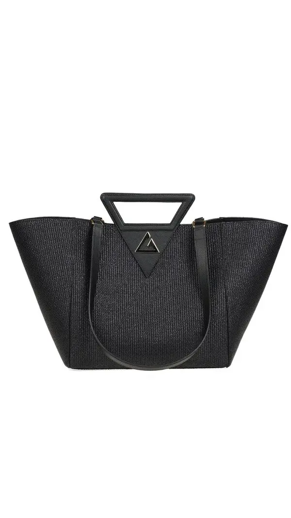 LE TRAP Atenas Straw Tote Bag