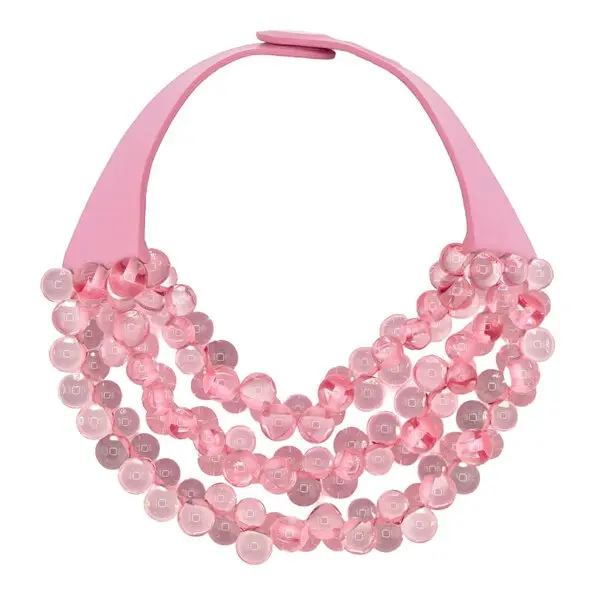 Fairchild Baldwin The Bubble Light Necklace - Pink