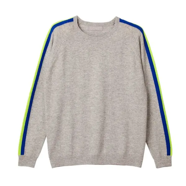 COVE Neon Stripe Cashmere Jumper