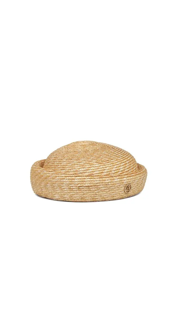 LE TRAP Milos Straw Fascinator