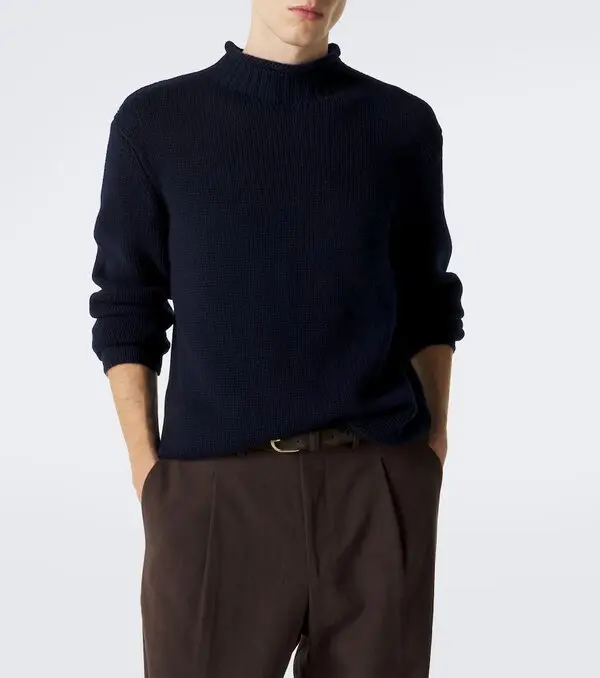 LISA YANG Sylvan Cashmere Mockneck Sweater