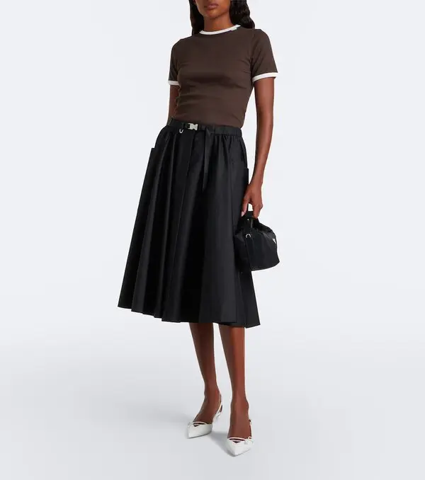 Prada Cherie Mini Re-nylon Top-handle Bag