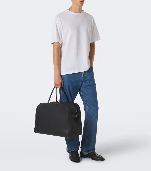 THE ROW Marco Leather Duffel Bag
