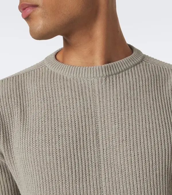 Rick Owens Ribbed-knit Virgin Wool Sweater