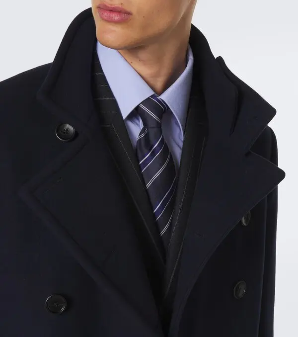 TOM FORD Striped Silk Neck Tie