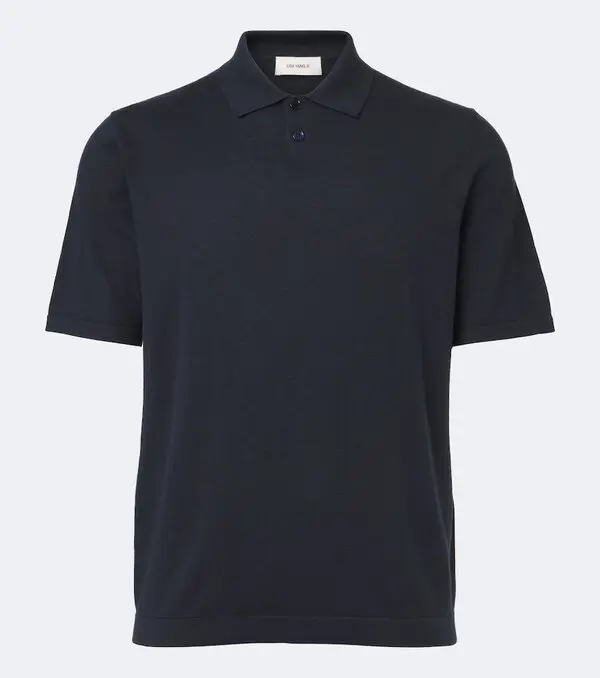 LISA YANG Keir Cotton And Cashmere Polo Shirt