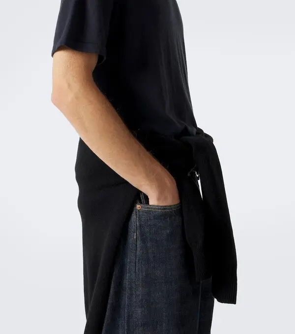 LISA YANG Keir Cotton And Cashmere Polo Shirt