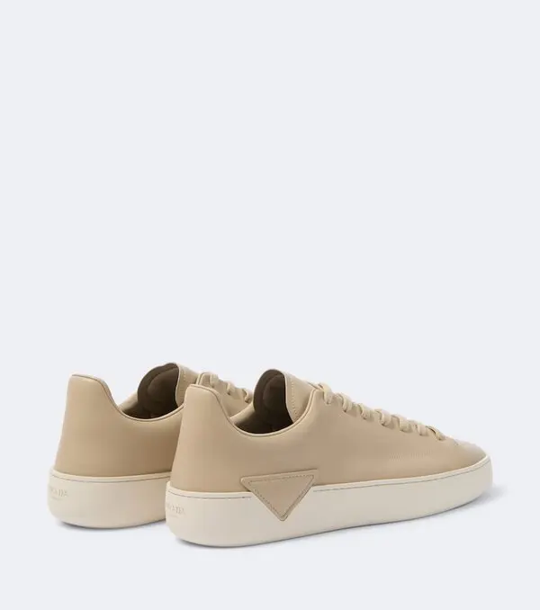 Prada Court Leather Sneakers
