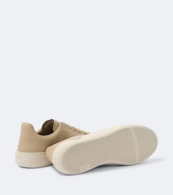 Prada Court Leather Sneakers
