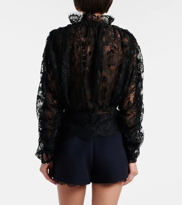 SELF-PORTRAIT Lace Blouse