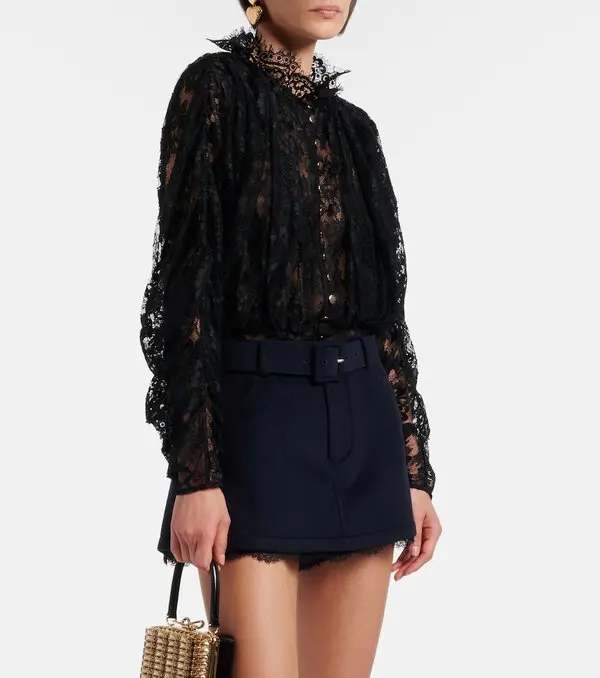 SELF-PORTRAIT Lace Blouse