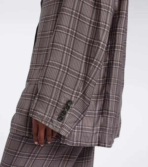 Acne Studios Checked Blazer