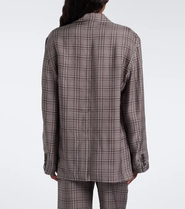 Acne Studios Checked Blazer