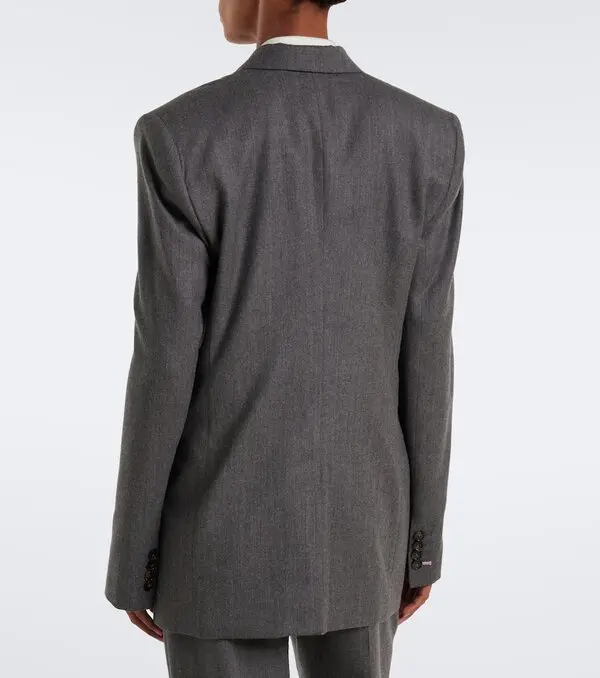 Stella McCartney Double-breasted Wool Blazer