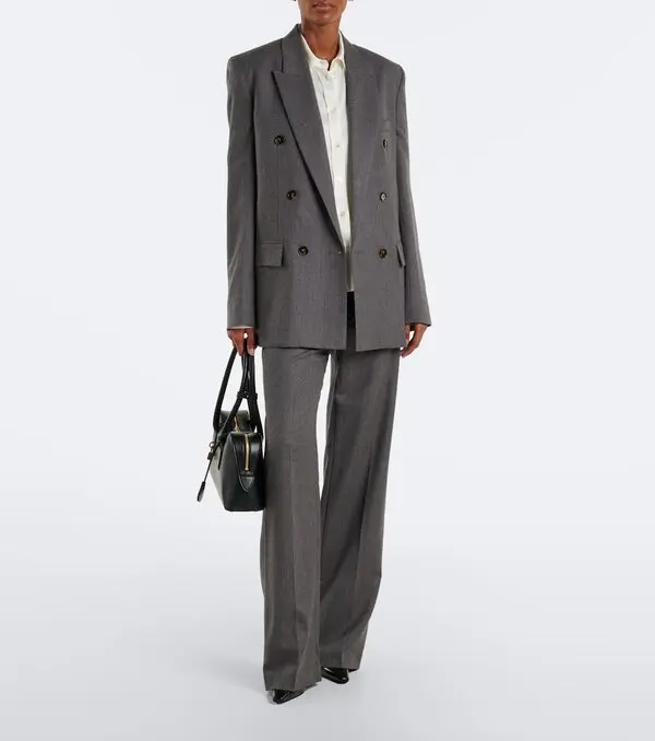 Stella McCartney Double-breasted Wool Blazer