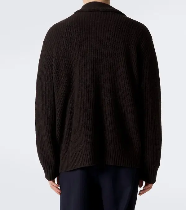 LISA YANG Lyle Double-breasted Cashmere Cardigan - Brown