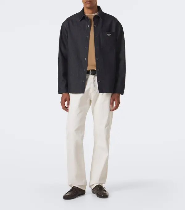 Prada Cotton Chambray Shirt