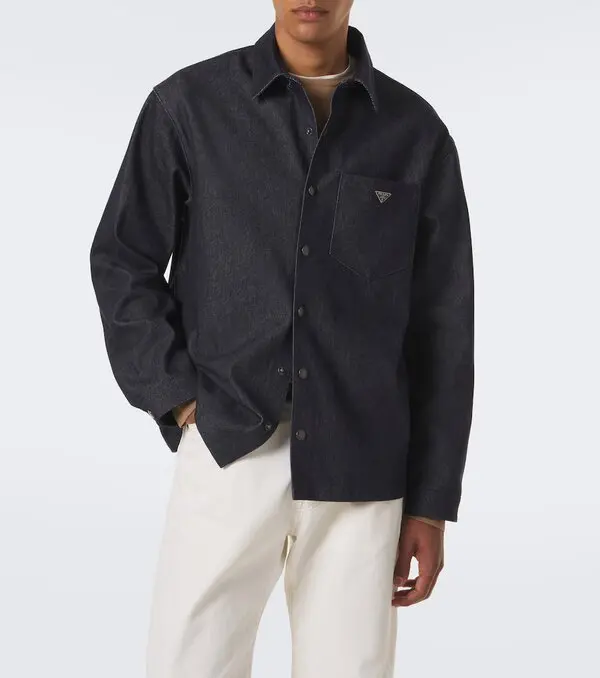 Prada Cotton Chambray Shirt